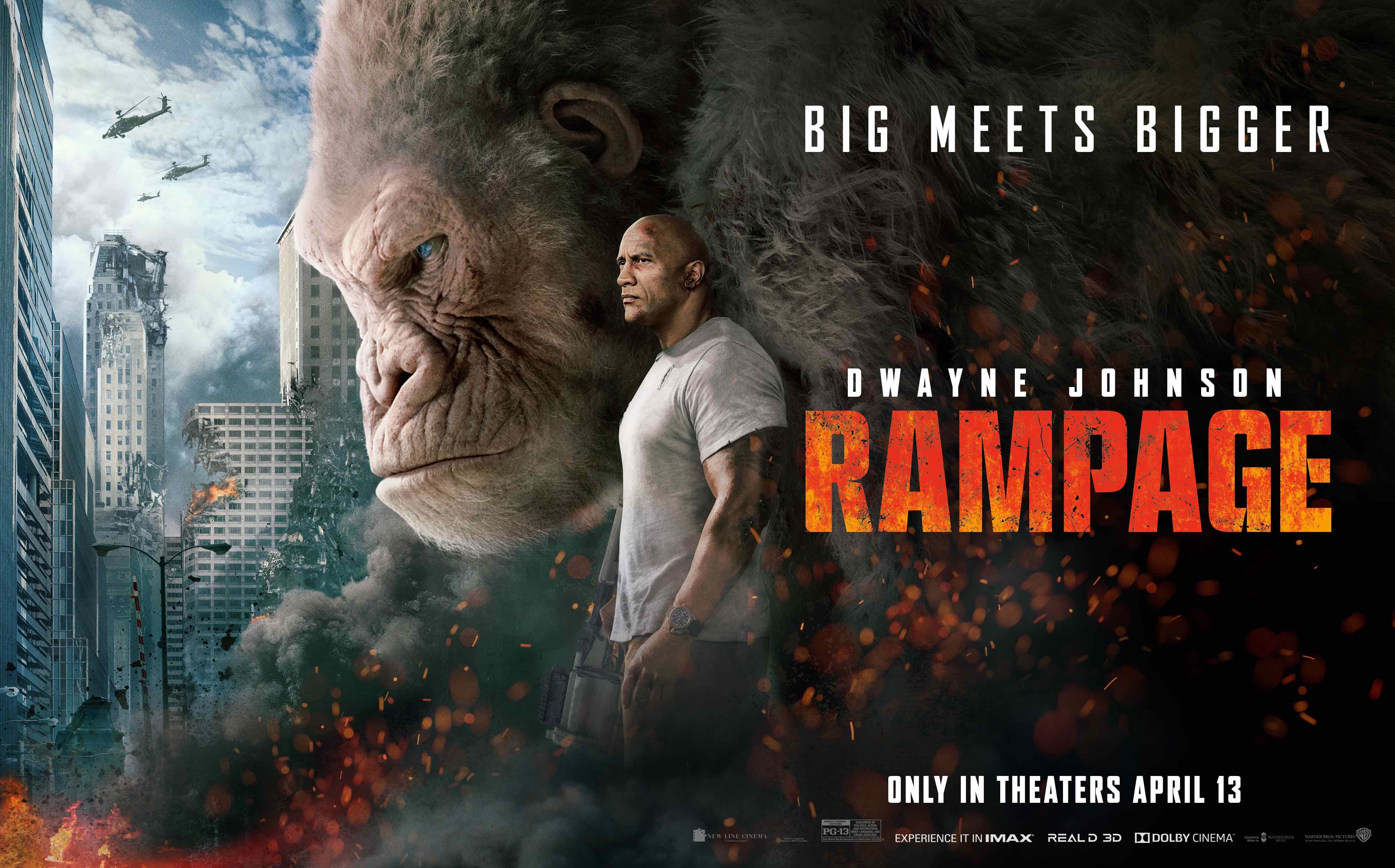 Review: Rampage (2018) – An Old School Star-Driven Action Movie ...